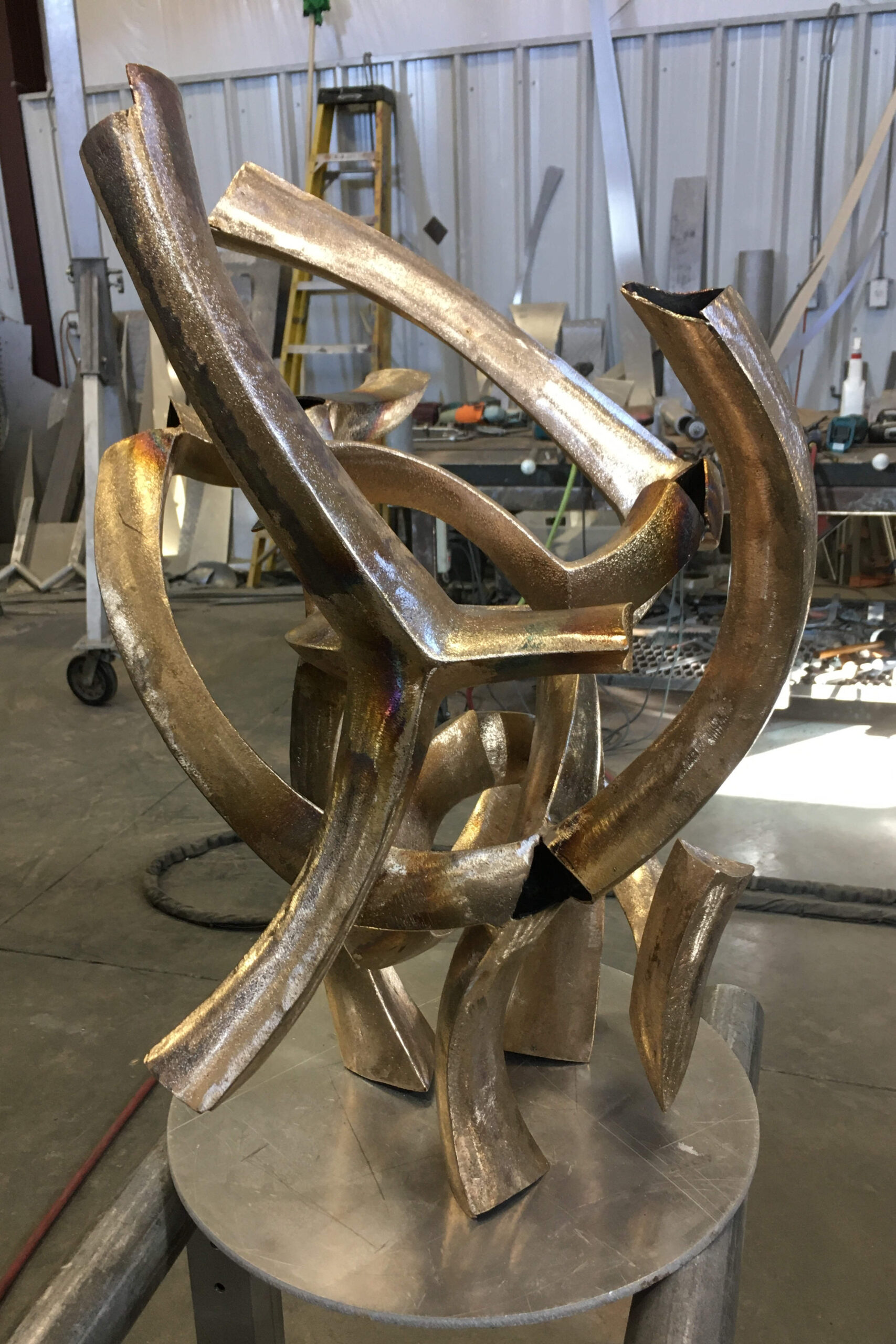 Work-In-Progress: bronze sculpture – Harry McDaniel, Sculptor